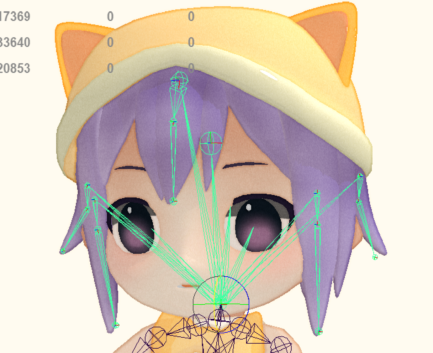 Hair simulation in maya | MA VFX 2020-2021